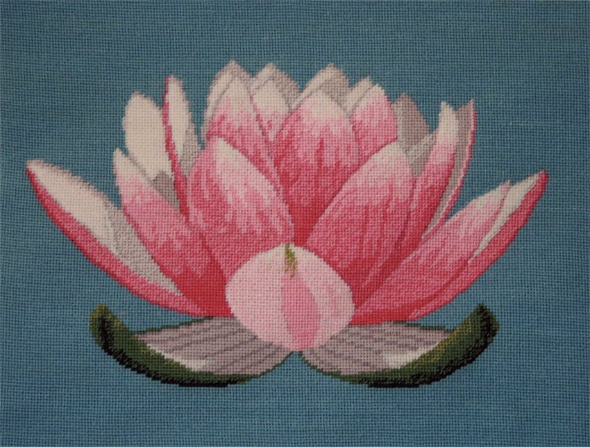 Flanders Needlepoint Kits - Lotus Flower - HM Nabavian