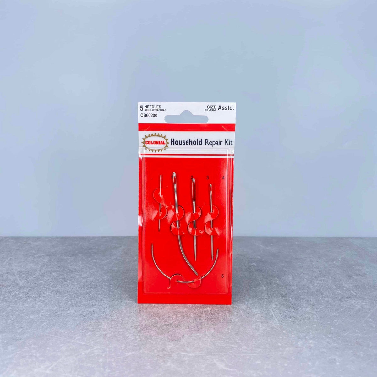 Household Needle Repair Kit - 5 Needles for Sewing & Mending — HM Nabavian