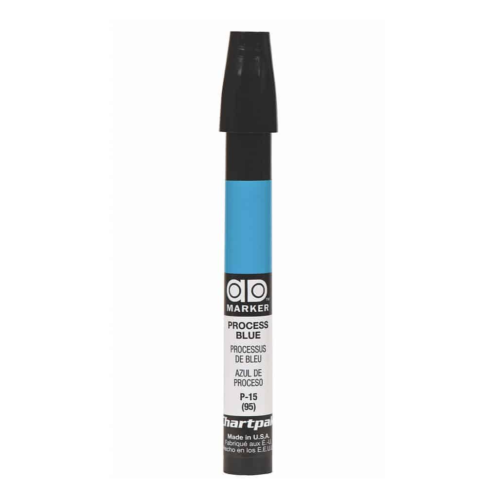 Process Blue P-15 - Tri-Nib AD® Art Marker - HM Nabavian